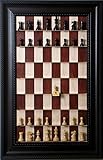 Giant Wall-Mounted Vertical Chess Set - The Green Head