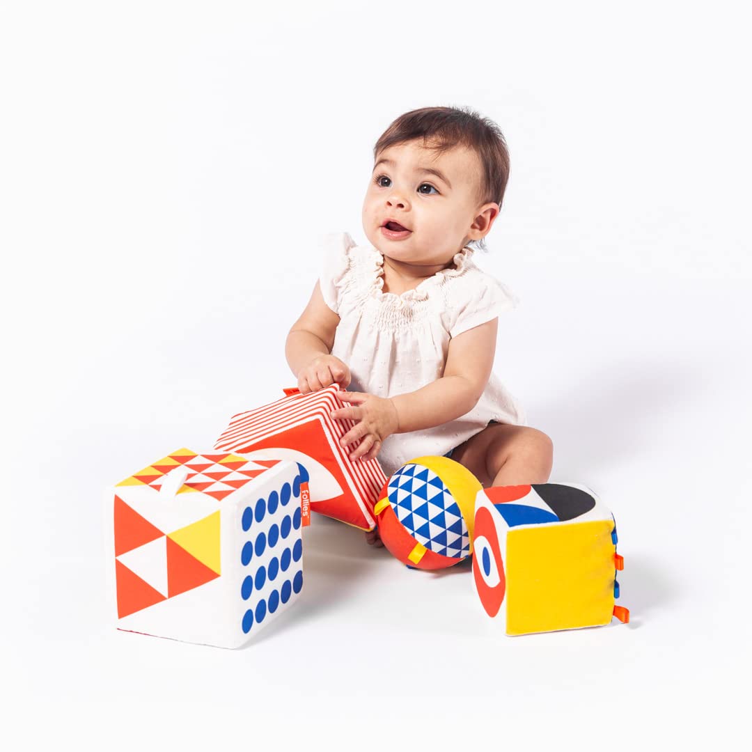 Follies The Baby Bauhaus Set - Award Winning Jumbo Soft Baby Blocks ...