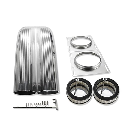 DEMOTOR PERFORMANCE Finned Polished Aluminum Double Barrel Shotgun ...