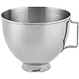 Amazon.com: KitchenAid Stainless Steel Bowl , 4.5-Quart, Silver ...