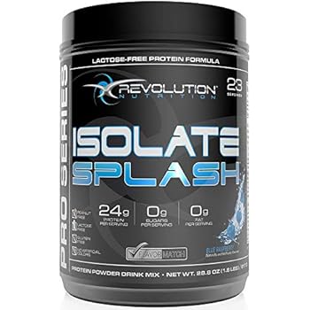 Amazon.com: Revolution Nutrition Isolate Splash 1. 8 lb - Blue ...
