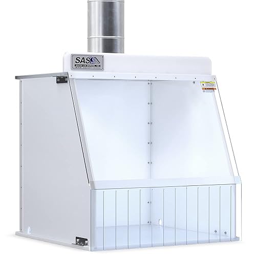 24” Wide Ducted Fume Hood, Exhaust Hood for Laboratory Fume Control ...