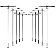Amazon.com: LQS10W 10pcs Model Railway Train Lamp Post Street Bright ...