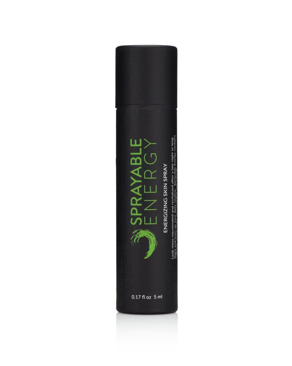 Sprayable Energy Supplement Spray - Patented Caffeine Skin Spray, More ...
