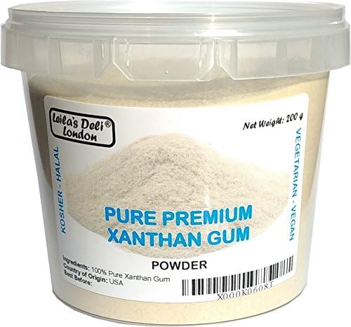 100% pura de la Goma Xantana prima - Grado A (200 g) - Xanthan Gum ...