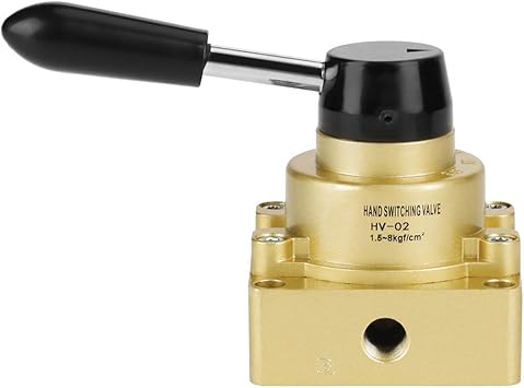 Amazon.com: HV-02 3 Position 4 Way Hand Lever Pneumatic Air Control ...