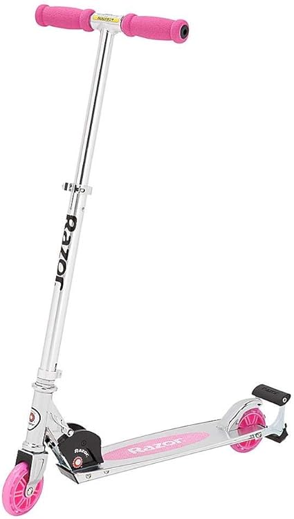 Amazon.com : Razor AW Kick Scooter with Light Up Wheels & Wheelie Bar ...