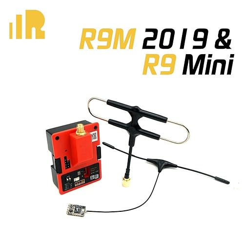 FrSky R9M 2019 Module and R9 Mini receiver with mounted Super 8 and T ...