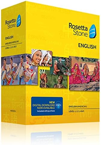 Rosetta Stone English (American) Level 1-5 Set: Amazon.ca: Software