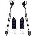 Amazon.com: 4 PCs Outer & Inner Tie Rods W/Boots & Bellows Compatible ...
