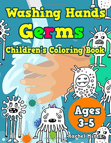 Washing Hands - Germs - Children's Coloring Book: Educational Hygiene ...