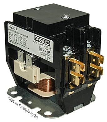 OEM Replacement for Trane Double Pole / 2 Pole 30 Amp 24v Condenser ...