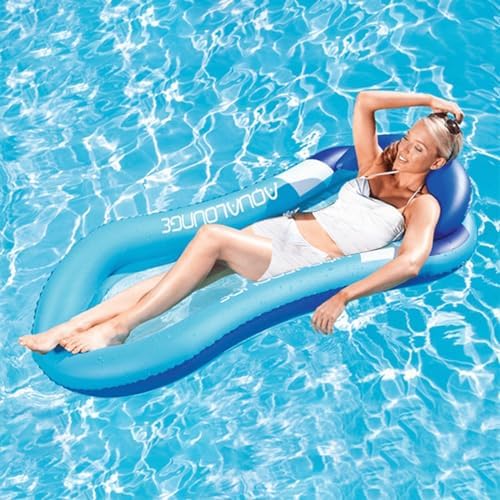 ikeoat Inflatable Pool Float, ikeoat Pool Floaties Lounger Floats Rafts Floating Chair Water ...