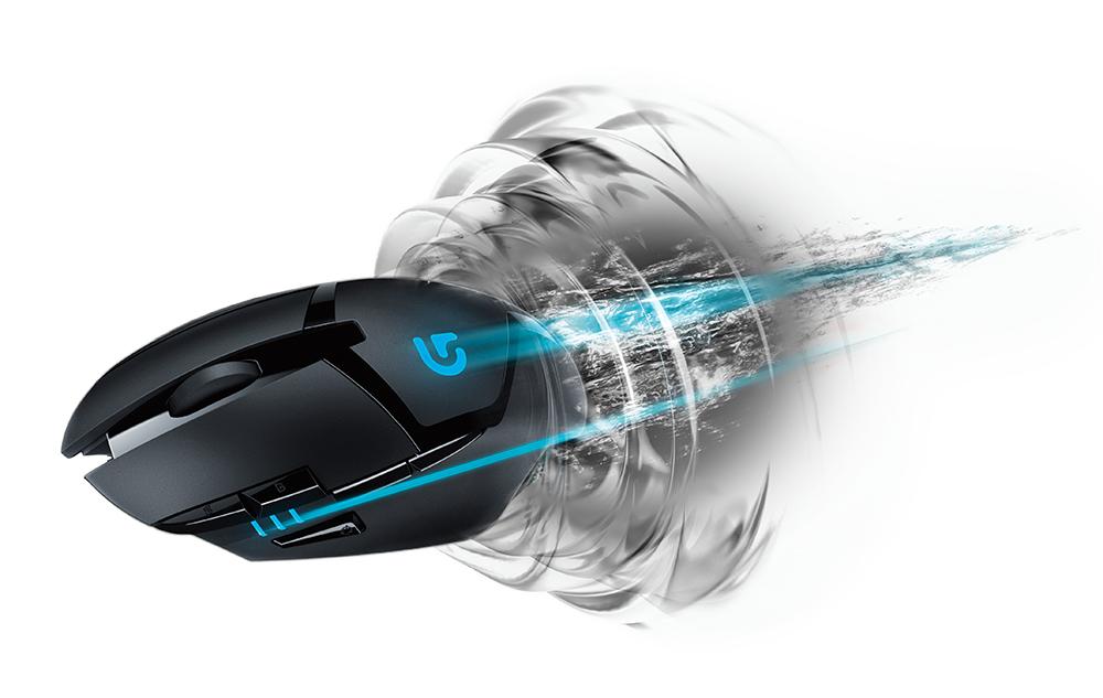 Logitech G402 Hyperion Fury FPS Gaming Mouse with High Speed Fusion ...