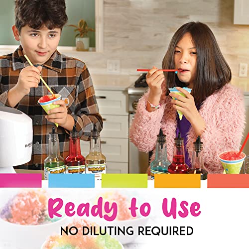 Hawaiian Shaved Ice Syrup Blue Cotton Candy Pint bundled with Blue ...