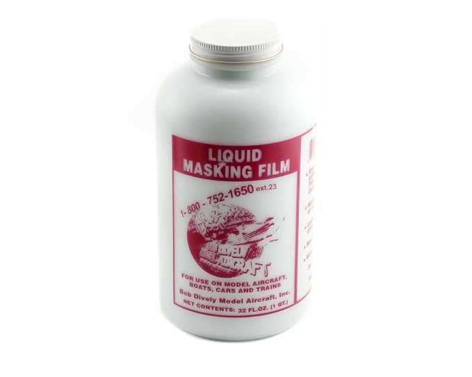 Bob Dively 3020 Liquid Masking Film 32 oz, 3020: Amazon.co.uk: Toys & Games