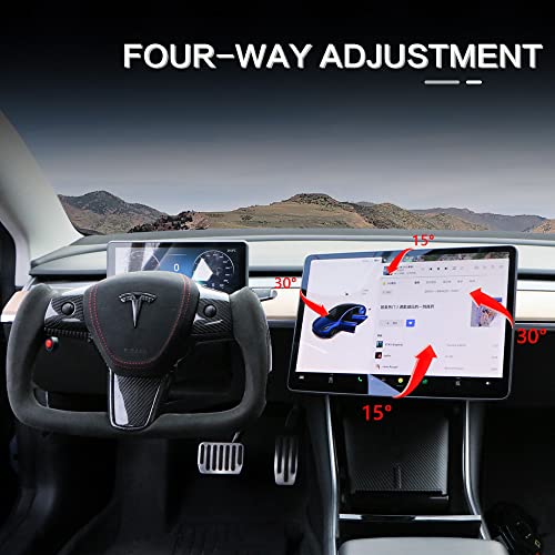 tesplus New Tesla Model 3 Model Y Screen Swivel Mount for 2017-2022 ...