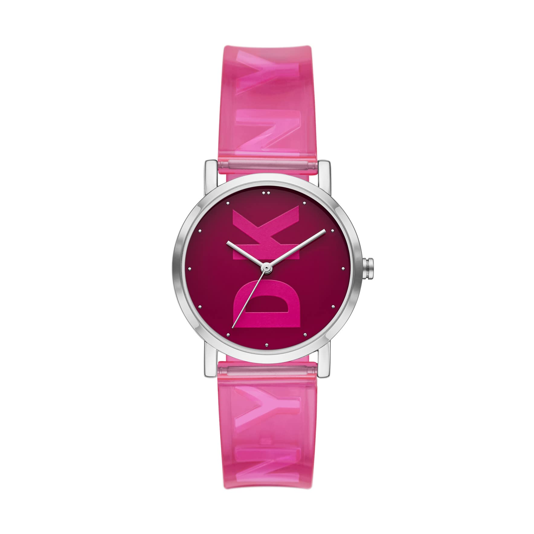 Mua DKNY Women's Soho Quartz Metal and Silicone Casual Watch, Color ...