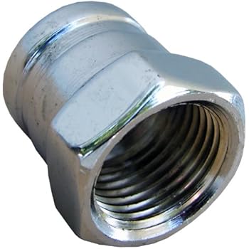 LASCO 32-0543 1/2-Inch by 3/8-Inch Female Pipe Thread Chrome Plated ...