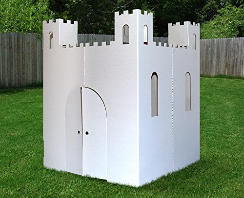 Easy Playhouse Blank Castle - Kids Art & Craft for Indoor & Outdoor Fun ...