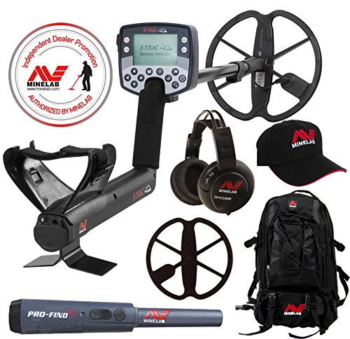 Minelab E-Trac Metal Detector with Exclusive Accessory Package ...