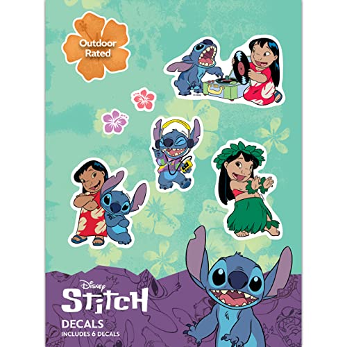 Disney Lilo and Stitch Decals - Set of 6 Lilo and Stitch Stickers for ...