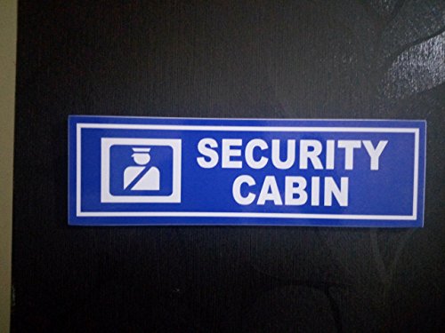 Buy Signature Security Cabin Sign Board for Factory, Hospitals, Company ...