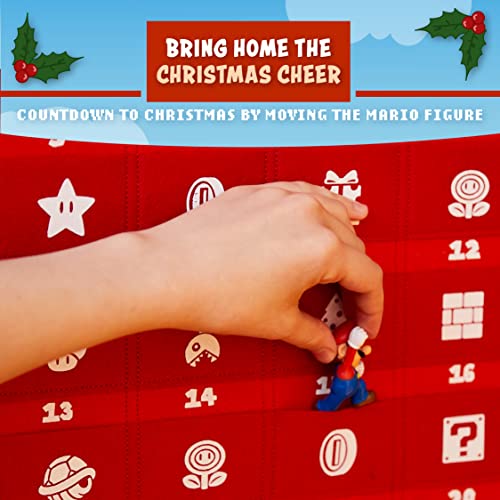 Super Mario Advent Calendar 2022 With Mario Toy, 24 Days Nintendo ...