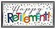 Amazon.com: Beistle 55726 Happy Retirement Streamer, 5-Inch by 5-Feet ...