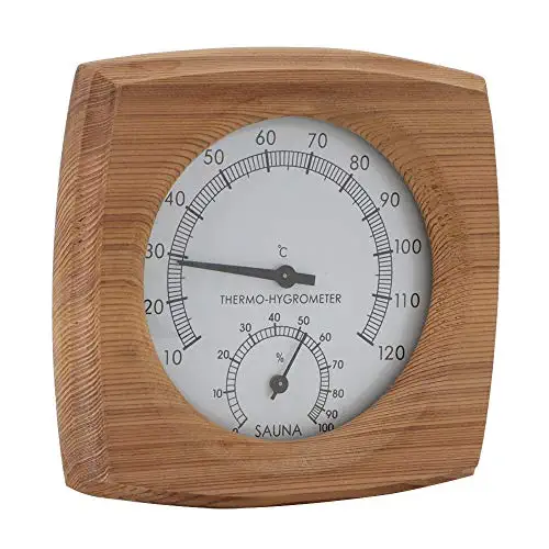 قیمت و خرید Sauna Thermometer, Digital Sauna Room Wooden Thermometer ...