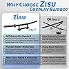 Zisu Demon Slayer Sword, About 41 inches, Hashira Pillars & Protagonist ...