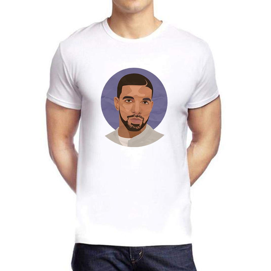 Buy DIGINEED INTERNATIONAL Drake Crown Printed White T-Shirt at Amazon.in