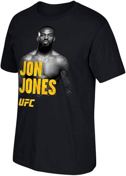 Amazon.com : Reebok Jon Jones UFC Men's Black Crewneck T-Shirt CT2197 ...