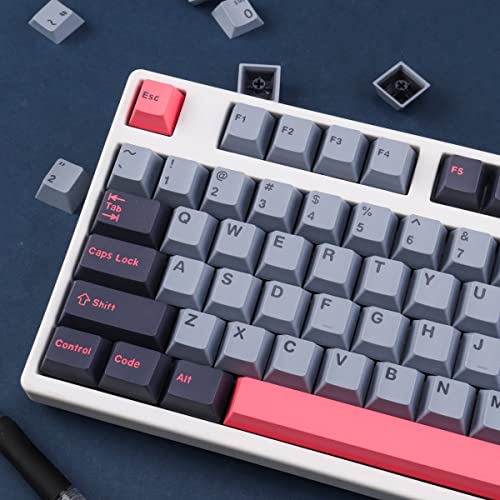 8008 Keycaps 171 Keys Double Shot Cherry Profile Keycap Fit for 61/64 ...