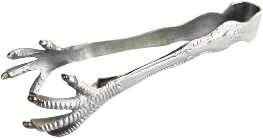 Amazon.com: Sizikato Stainless Steel Chicken Feet Tongs Special Ice ...