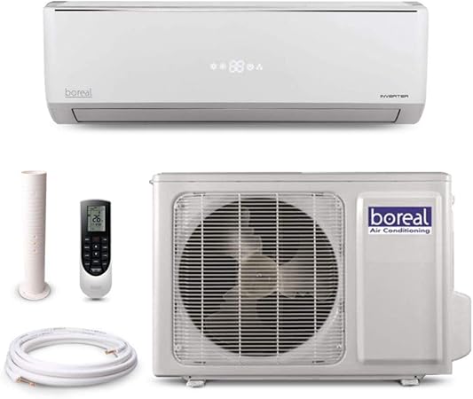 Boreal KONSTELL 24,000 BTU 18 Seer Ductless Mini Split System + White ...