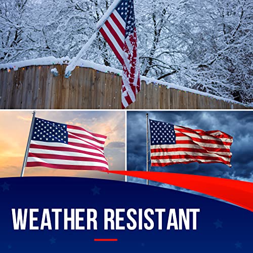 American Flags for Outside 3x5 American Flag Made in USA Flag -Outdoor ...