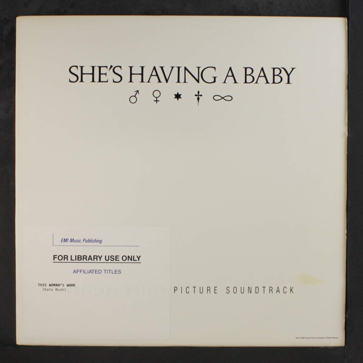 SOUNDTRACK - she's having a baby LP - Amazon.com Music
