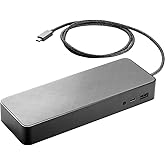 Amazon.com: HP 1MK33AA#ABA USB-C Universal Docking Station for ...