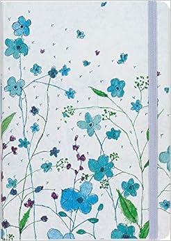 Blue Flowers Journal (Notebook, Diary) (Small Format Journals): Peter ...