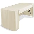 Amazon.com: Lann's Linens Premium 6' Trade Show Table Cover - Open Back ...