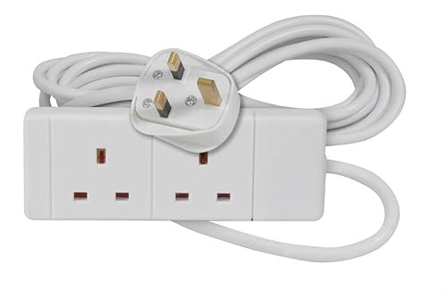 Single To Double Socket Converter: Amazon.co.uk: Electronics