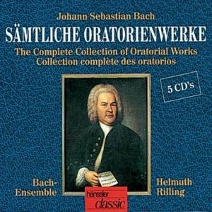 Js BachSacred Oratorios : Rilling, Bach Colleg.Stuttgart, Helmuth ...