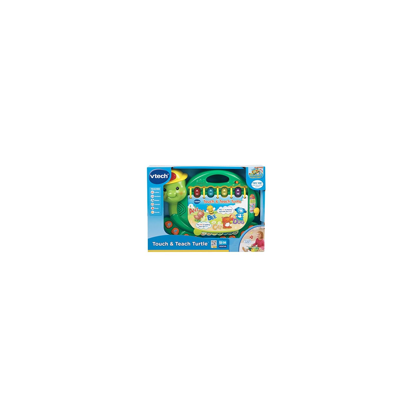 VTech Touch and Teach Turtle Book - Epic Kids Toys