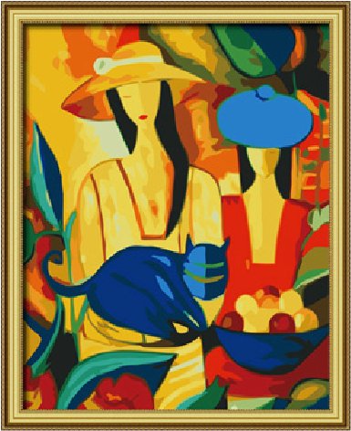 Abstract Paint by Numbers Kits for All Ages Unique Vivid Colors