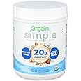 Amazon.com: Orgain Organic Simple Vegan Protein Powder, Vanilla - 20g ...