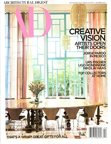 Have You Missed One? 12 Architectural Digest Magazines Published in 2018