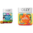 Amazon.com: OLLY Kids Chillax, Magnesium Gummies Plus L-Theanine, Lemon ...