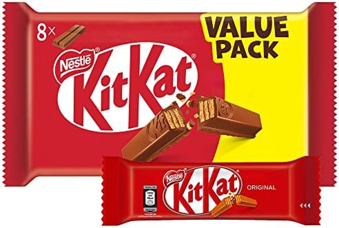 Nestle KITKAT 2 Finger Chocolate Value Pack, 17.7g Pack of 8 price in ...
