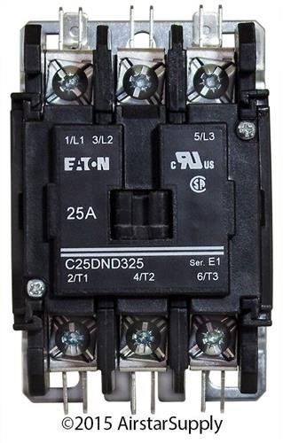 208-240v Ac Coil Definite Purpose Contactor Screw/Pressure Plate ...